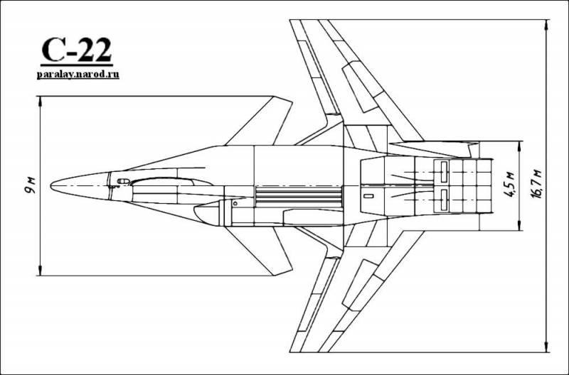 Military and Commercial Technology: Project Su-27KM. Reverse sweep for ...