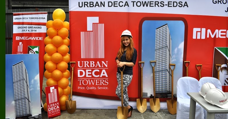 Urban Deca Towers Ground Breaking Ceremony - Rochelle Rivera