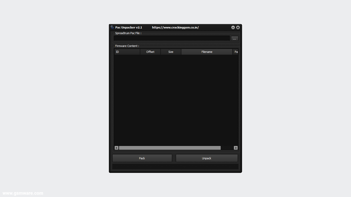 Pac File Unpacker Tool V2 1 Updated By Gautamgreat Gsmware