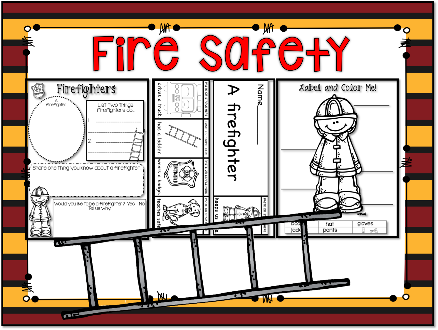 1st Grade Hip Hip Hooray!: Fun with Fire Safety!