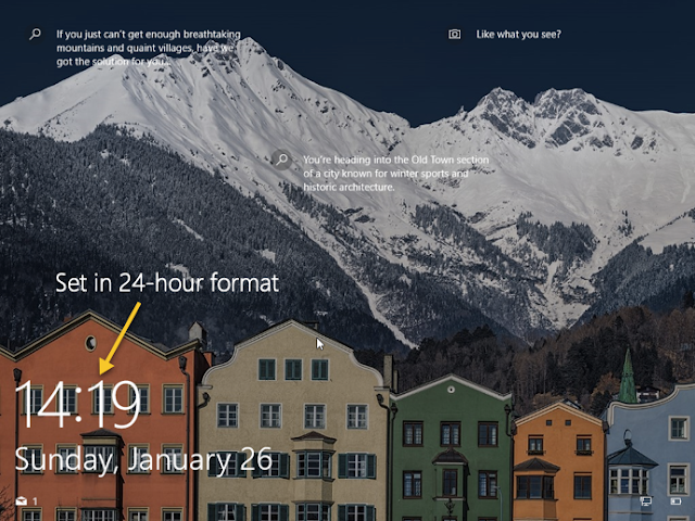 How To Change The Lock Screen Clock To 12 hour Or 24 hour Format In Windows 10 Windows Basics how-to-change-the-lock-screen-clock-to-12-hour-or-24-hour-format-in-windows-10-windows-basics