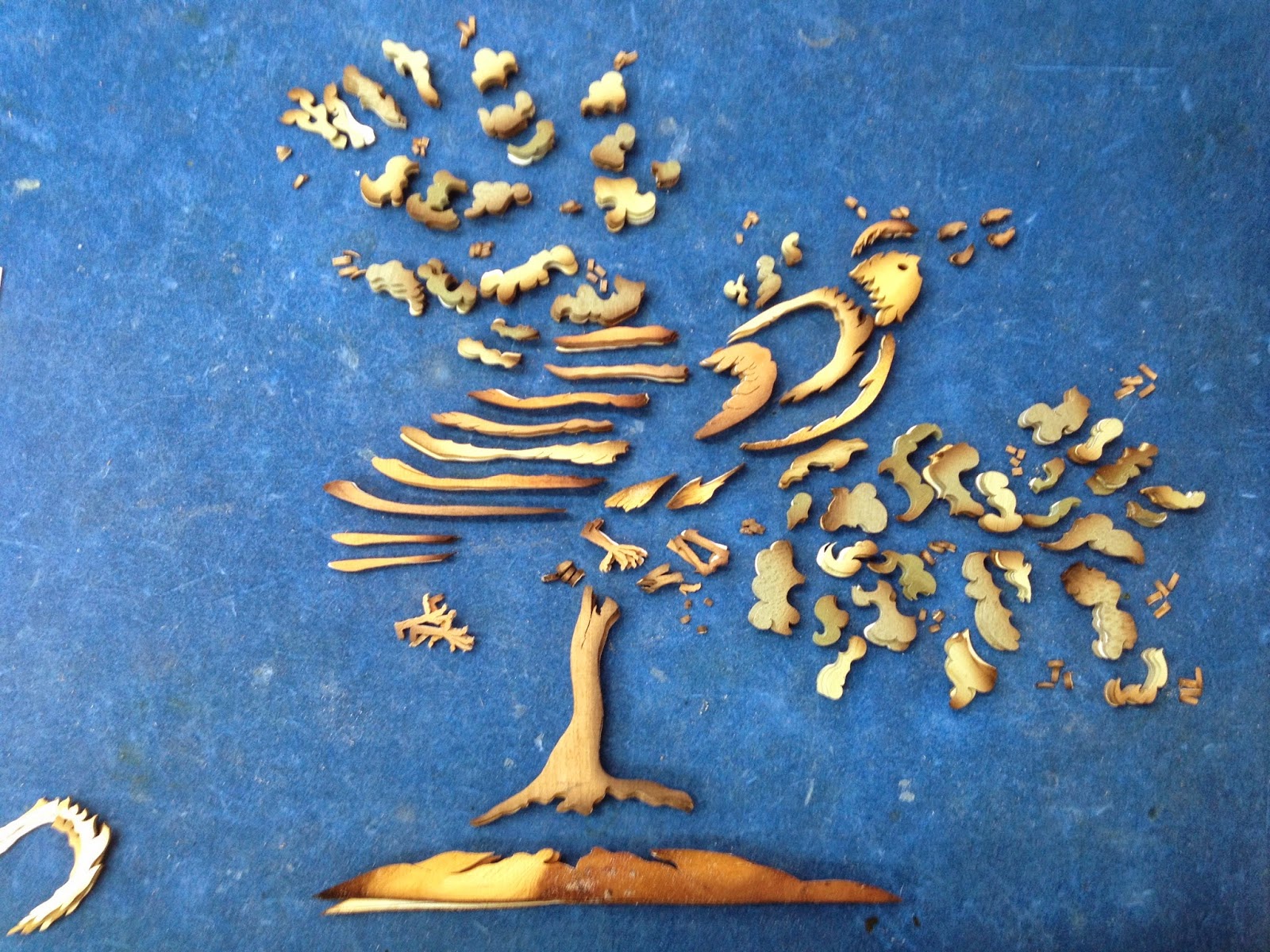 Patrice Lejeune: Treasure Box #2 - Marquetry hot sand shading