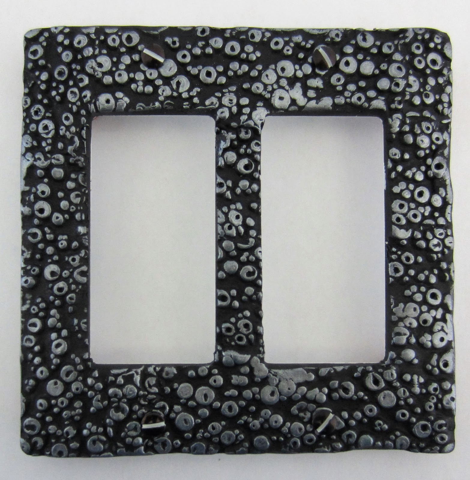 Geometals/Metro Decor: Stunning Textured Switch Plate Covers