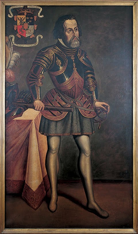 For Tenochtitlan, relation of a graphic novel: Hernán Cortés, a ...