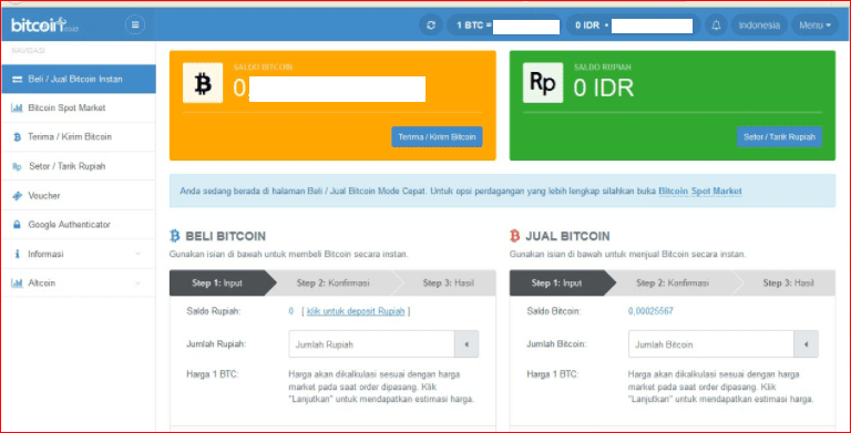 Cara Membuat Akun Wallet Vip Bitcoin Indonesia Dan Verifikasi KTP ...