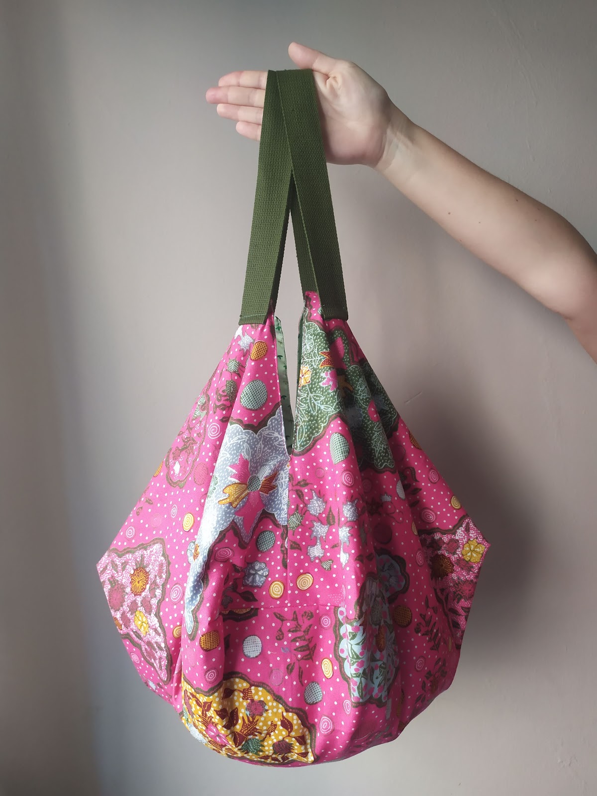 Buba y Amir: Bolso Origami