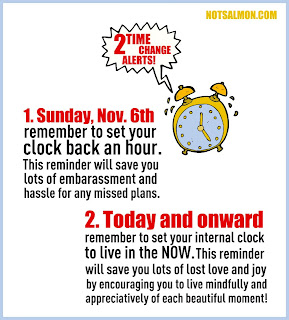 What's on my mind: Time Change Alert! Don't Forget Daylight Savings ...