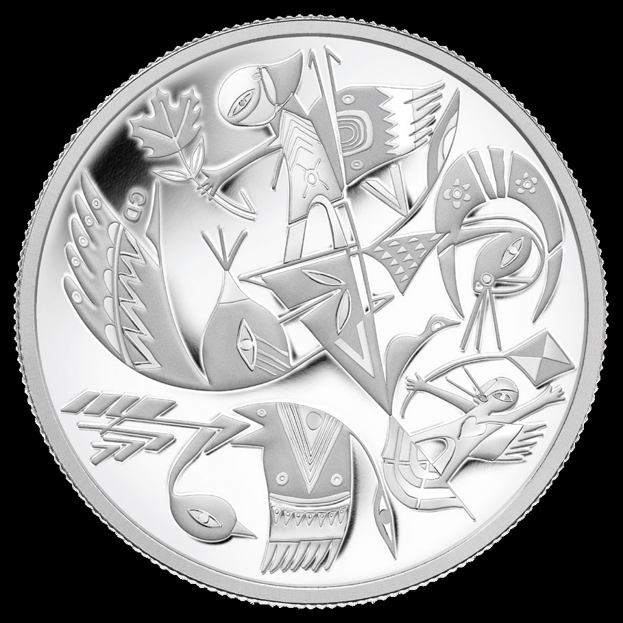 World Banknotes: 2013 20 Dollar Coin - Contemporary Art