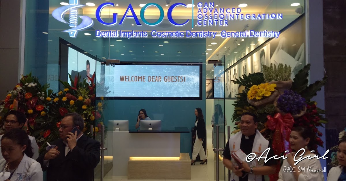 GAOC Opens a State-Of-The-Art Dental Clinic in SM Megamall | Aci Girl