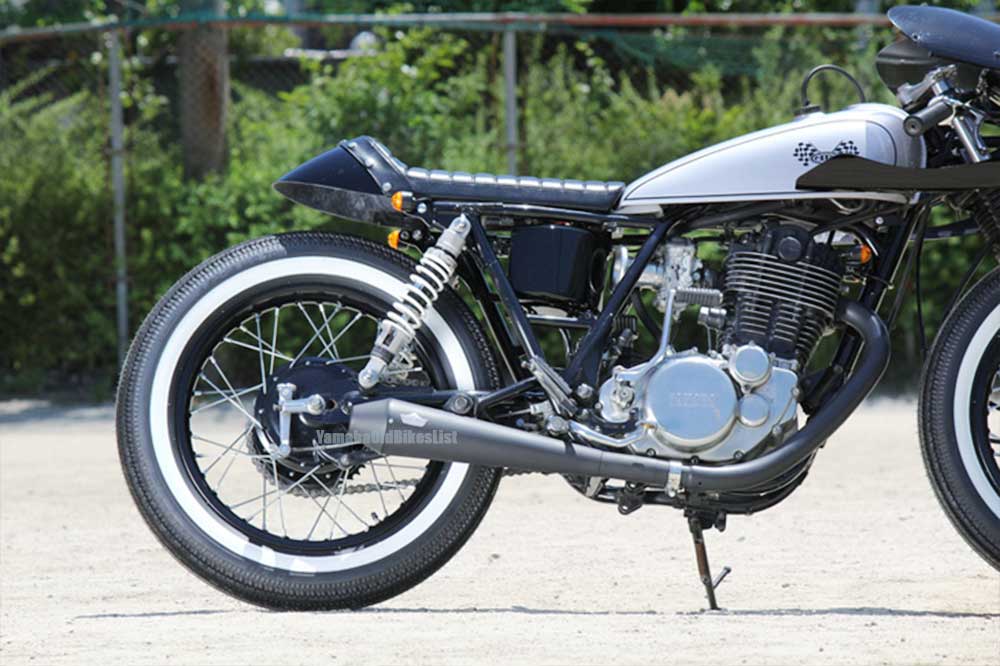 Yamaha SR400 Vintage Cafe Racer Modification - Yamaha Old Bikes List