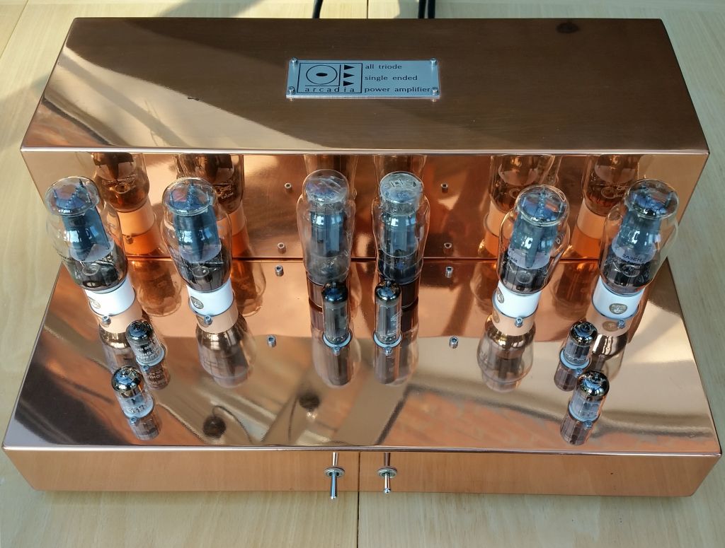 sjs electroacoustics: Arcadia 7W PSE 2A3 Power Amplifier Upgrade