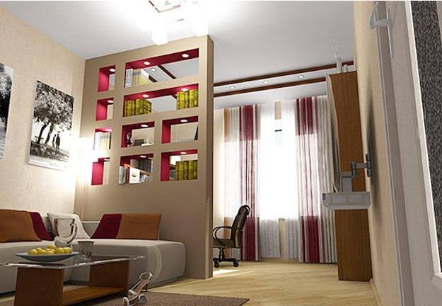 7 creative Partition Wall Ideas