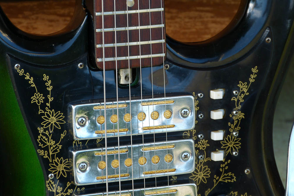 c.1970 Teisco 4-Pickup Kimberly Electric Guitar