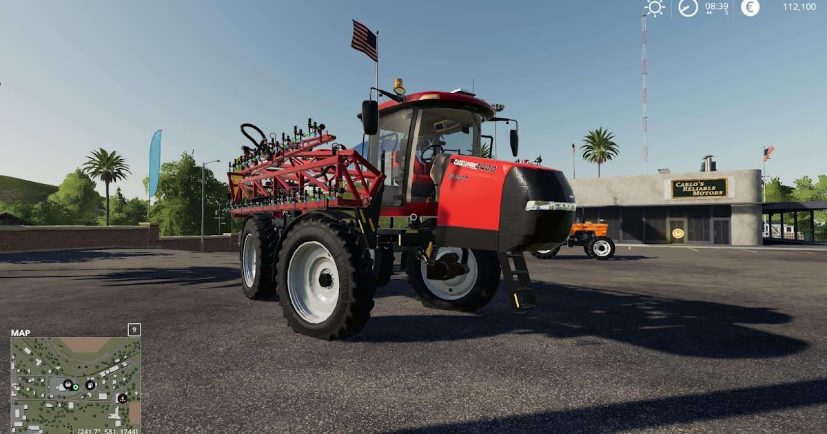 FS19 Case Patriot Sprayer Final - FS 19 & 22 USA Mods Collection