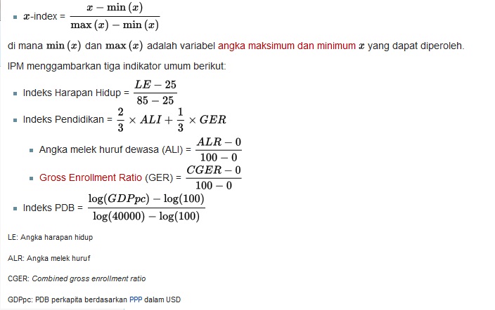 PENGERTIAN DEFINISI ISTILAH ARTI KATA: PENGERTIAN INDEKS PEMBANGUNAN ...