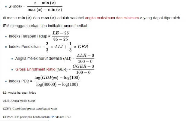 PENGERTIAN DEFINISI ISTILAH ARTI KATA: PENGERTIAN INDEKS PEMBANGUNAN ...