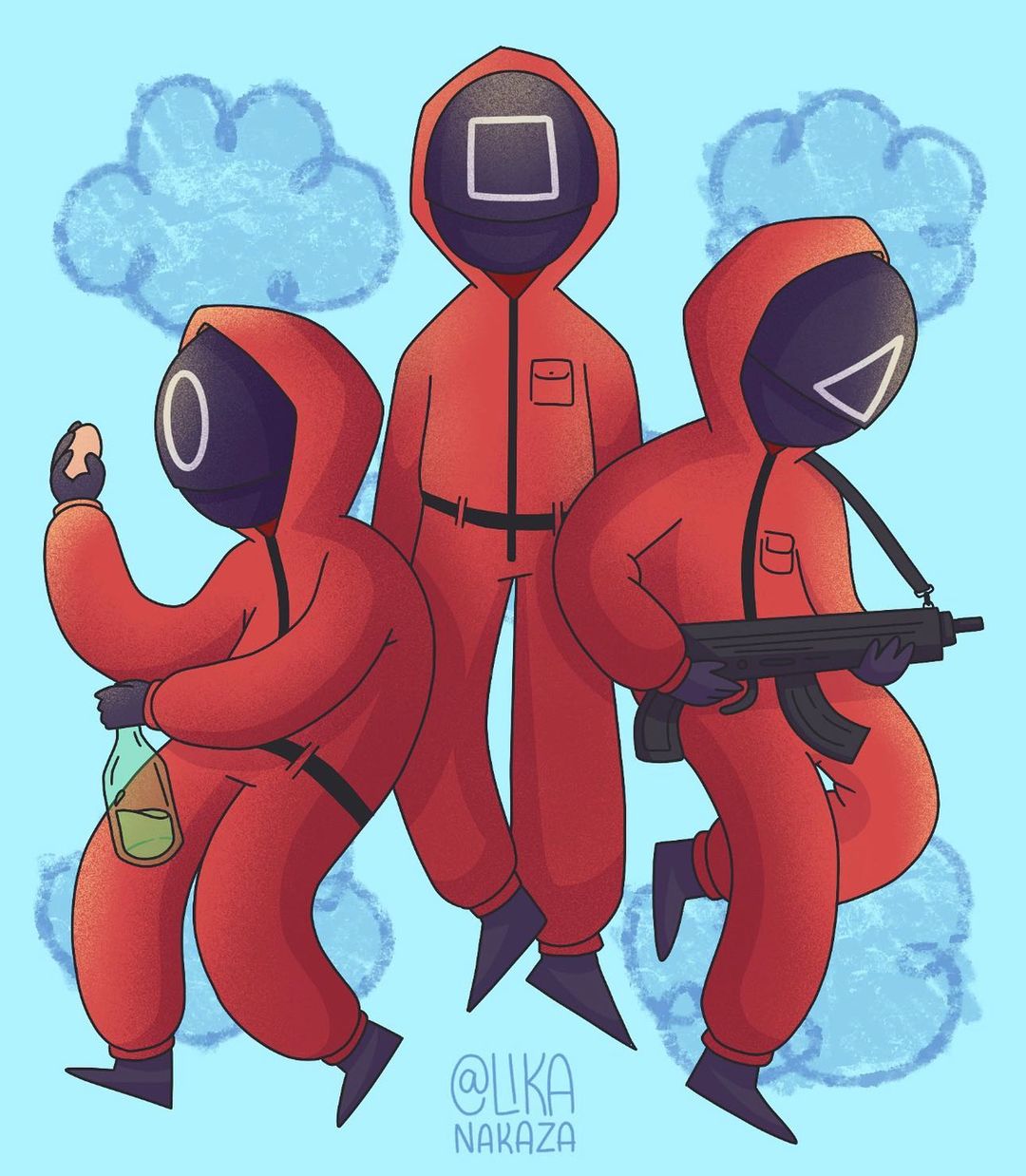 Ideias Decoração de Festa Round 6 - Ideas Squid Game Party Themed