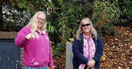 Guide Dog Oakley & NB Sola Gratia: Kanoodling Duties!