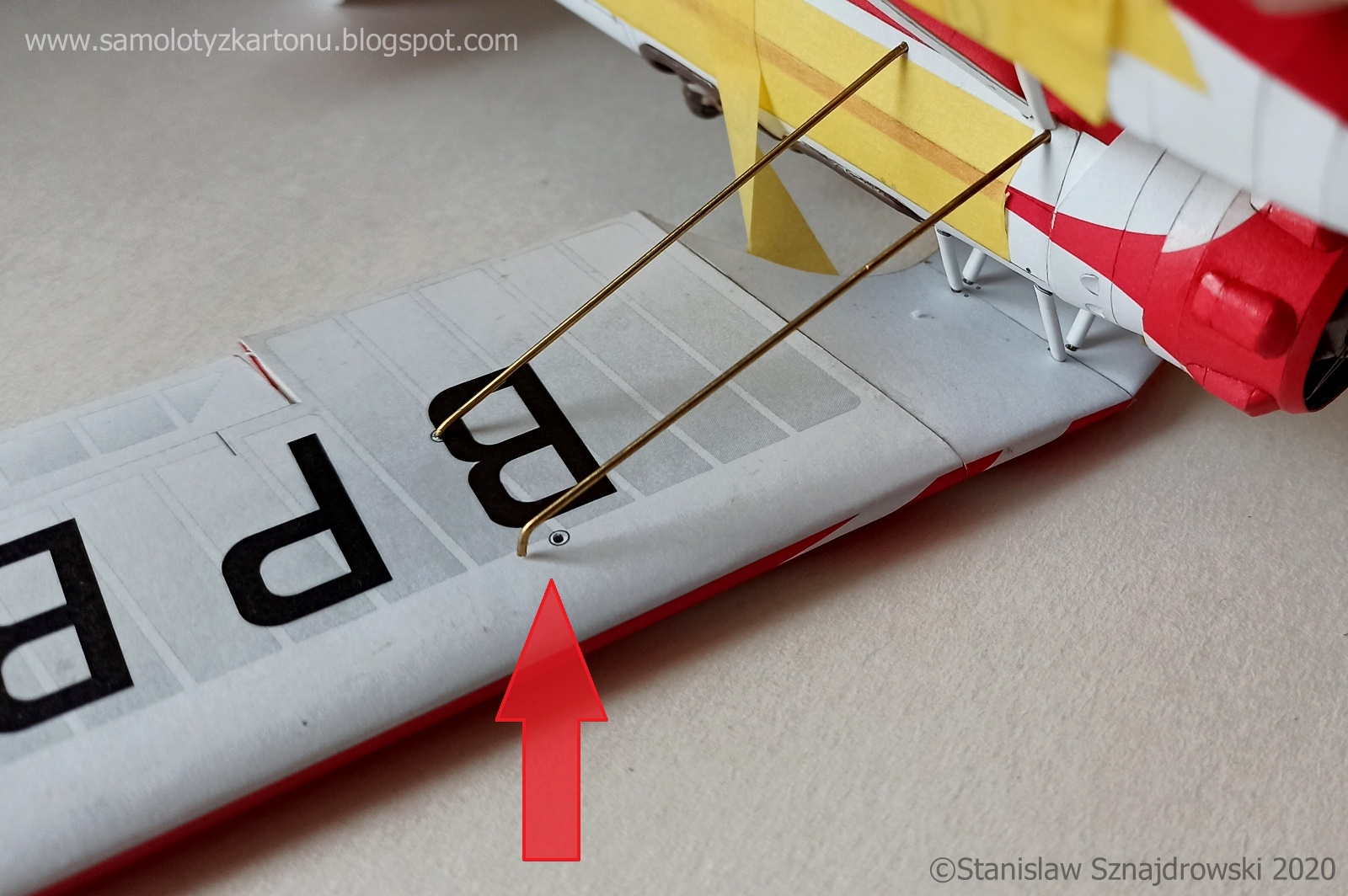 Samoloty z kartonu: Relacja/Model build - RWD 17W - Część V - ostatnia ...