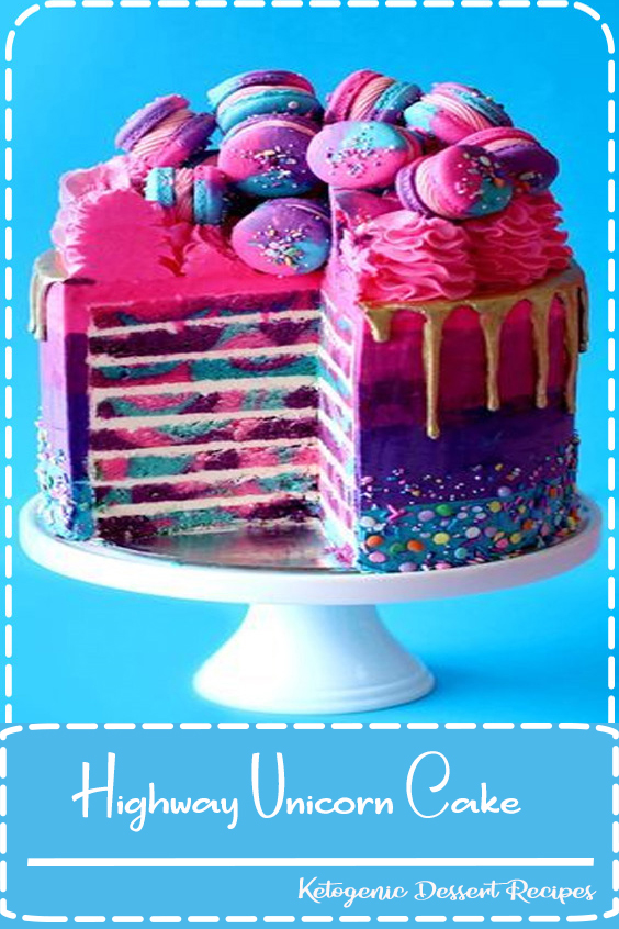 Highway Unicorn Cake - Food Lade