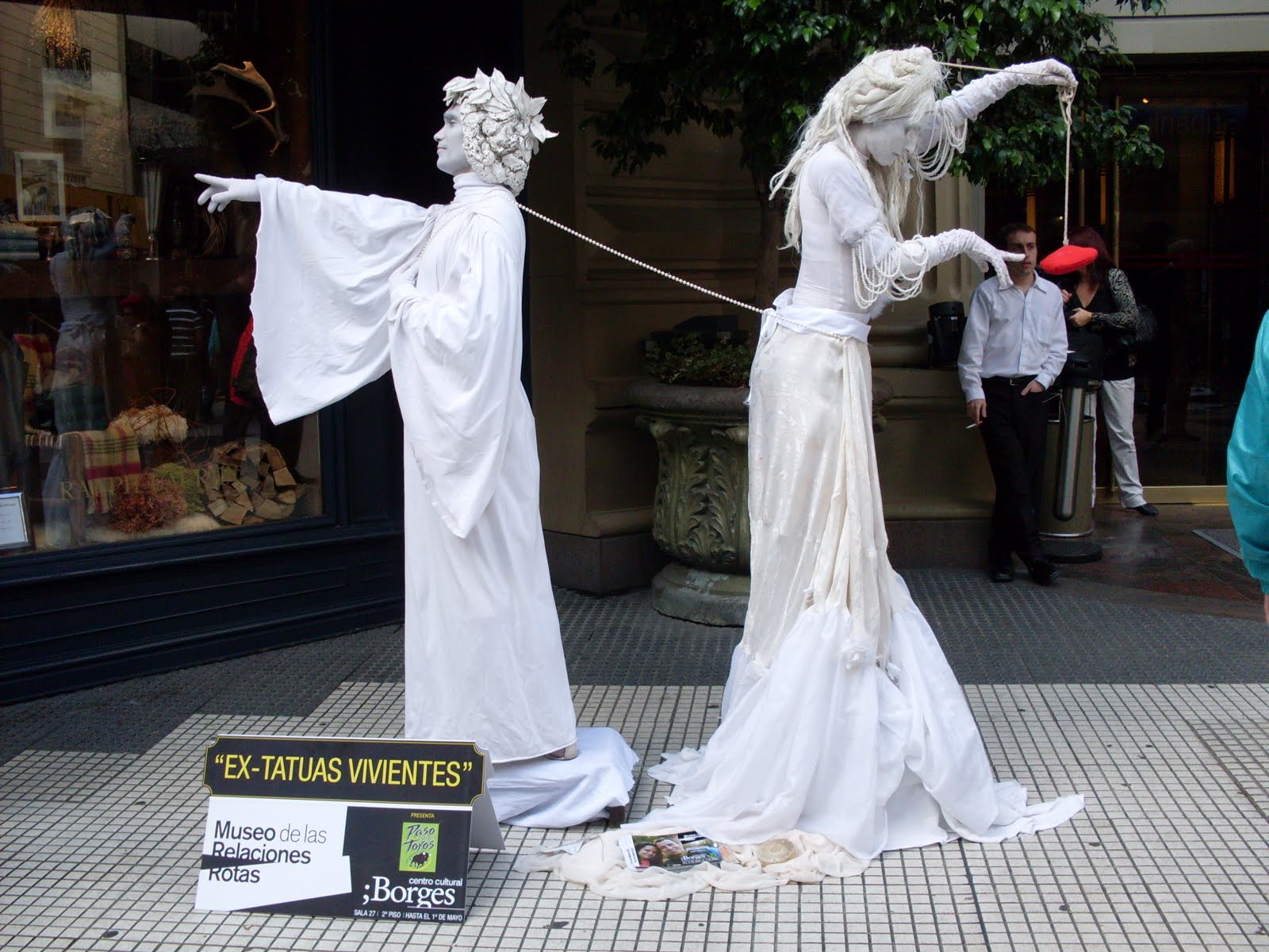 Estatua Viviente: Estatuas vivientes fotos