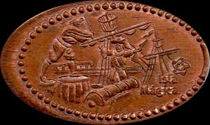 procoleccionismo: Una colección de monedas elongadas