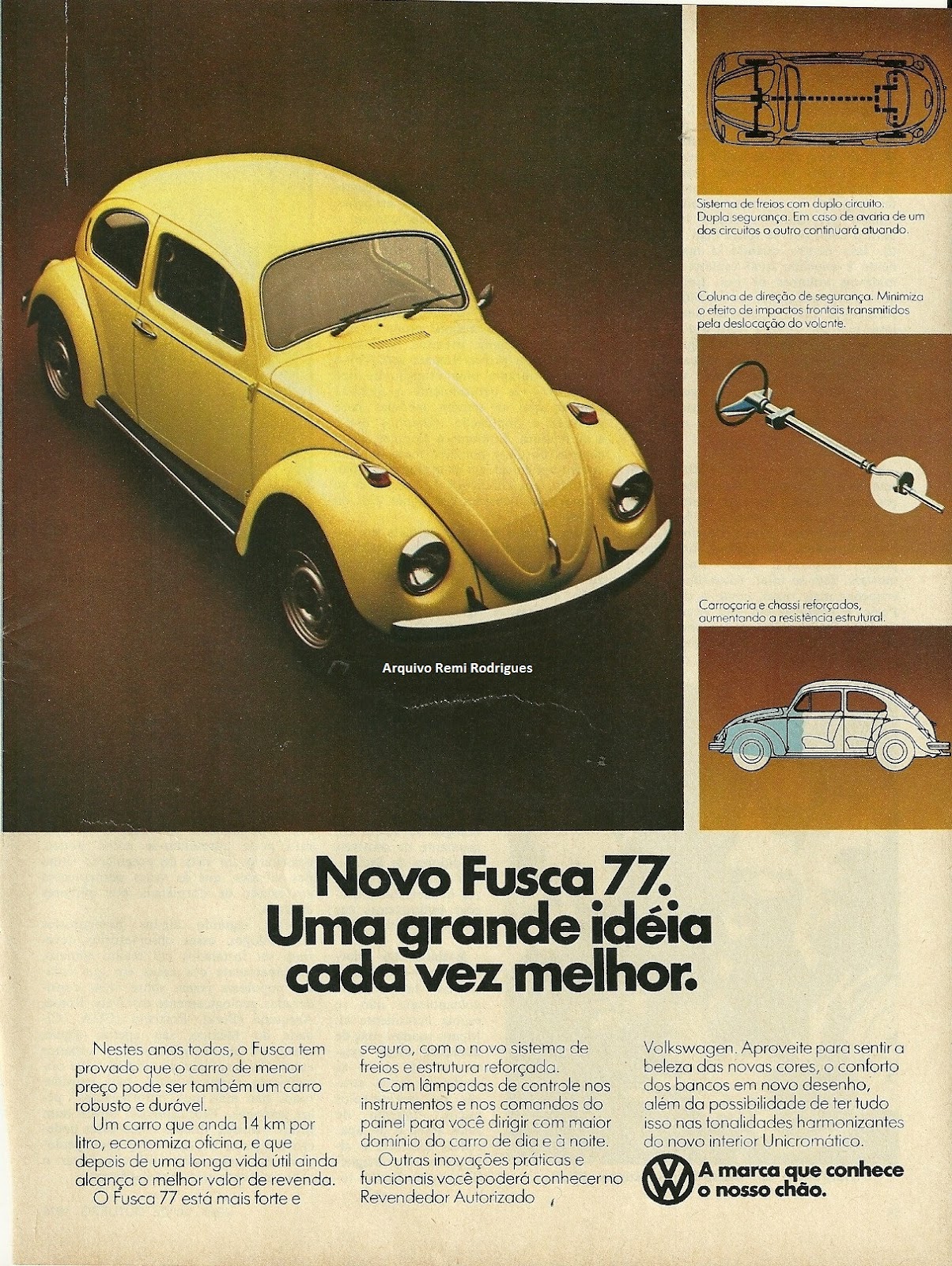 (o\_!_/o) .:Fusca Clube de Áurea:. (o\_!_/o): Anuncios VW - Nova Linha ...