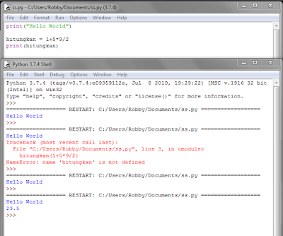 cara install dan menjalankan python di windows