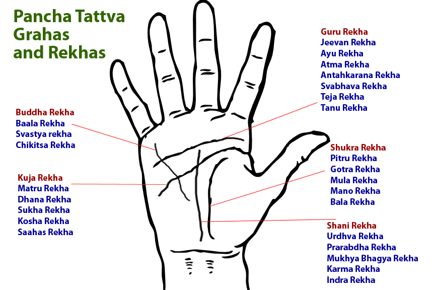 Sacred Science: Hast Rekha Sastra: Hindu Science of Palmistry