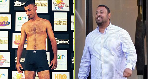 صور .. الملاكم نسيم حميد من بطل رشيق في وزن "الريشة" إلى شخص بدين