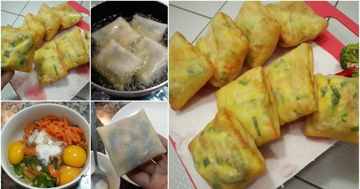 Resep Membuat Martabak Telur Mini Isi Sayur. Simpel, Enak dan Pastinya ...