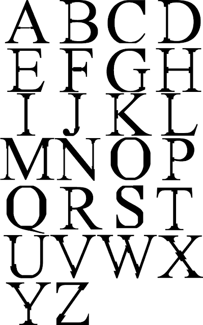 Design Practice Blog: OUGD403: Brief 2: Illustrator Alphabet