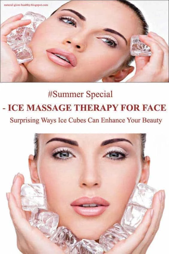 Summer Special Ice Cube Massage on Face | Ice Cubes for Face
