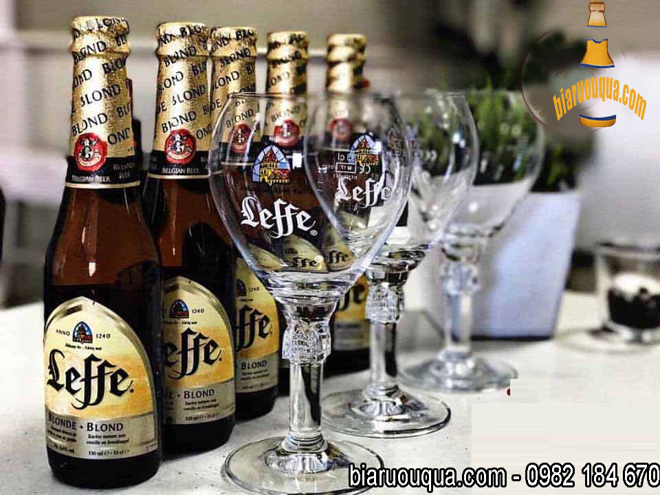 Bộ ly uống bia Leffe Pha Lê cao cấp 6 chiếc nhập khẩu Bỉ