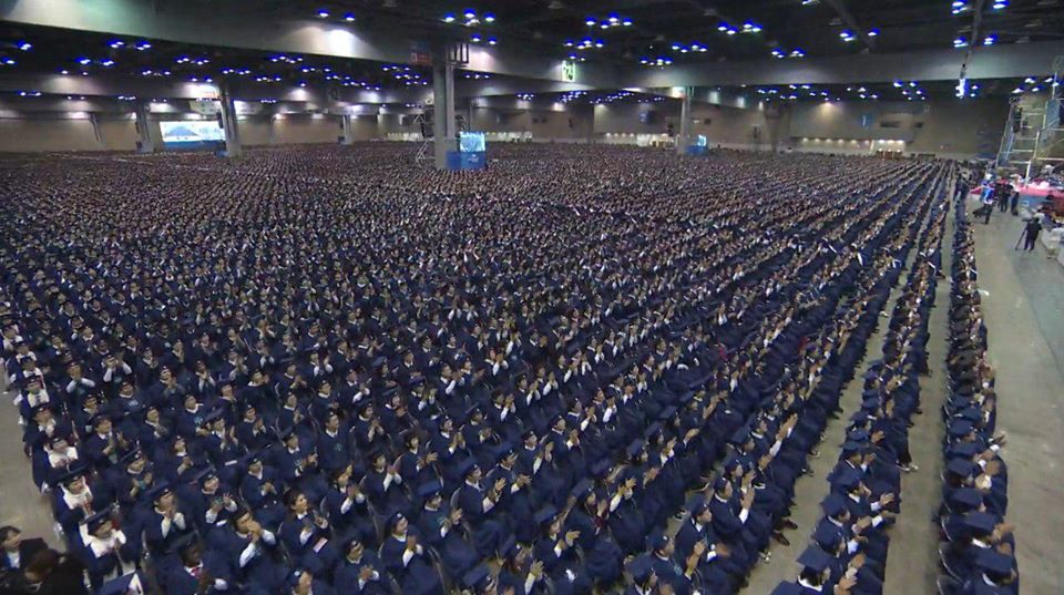 103,764 graduates take part in “Unprecedented Light of the World ...