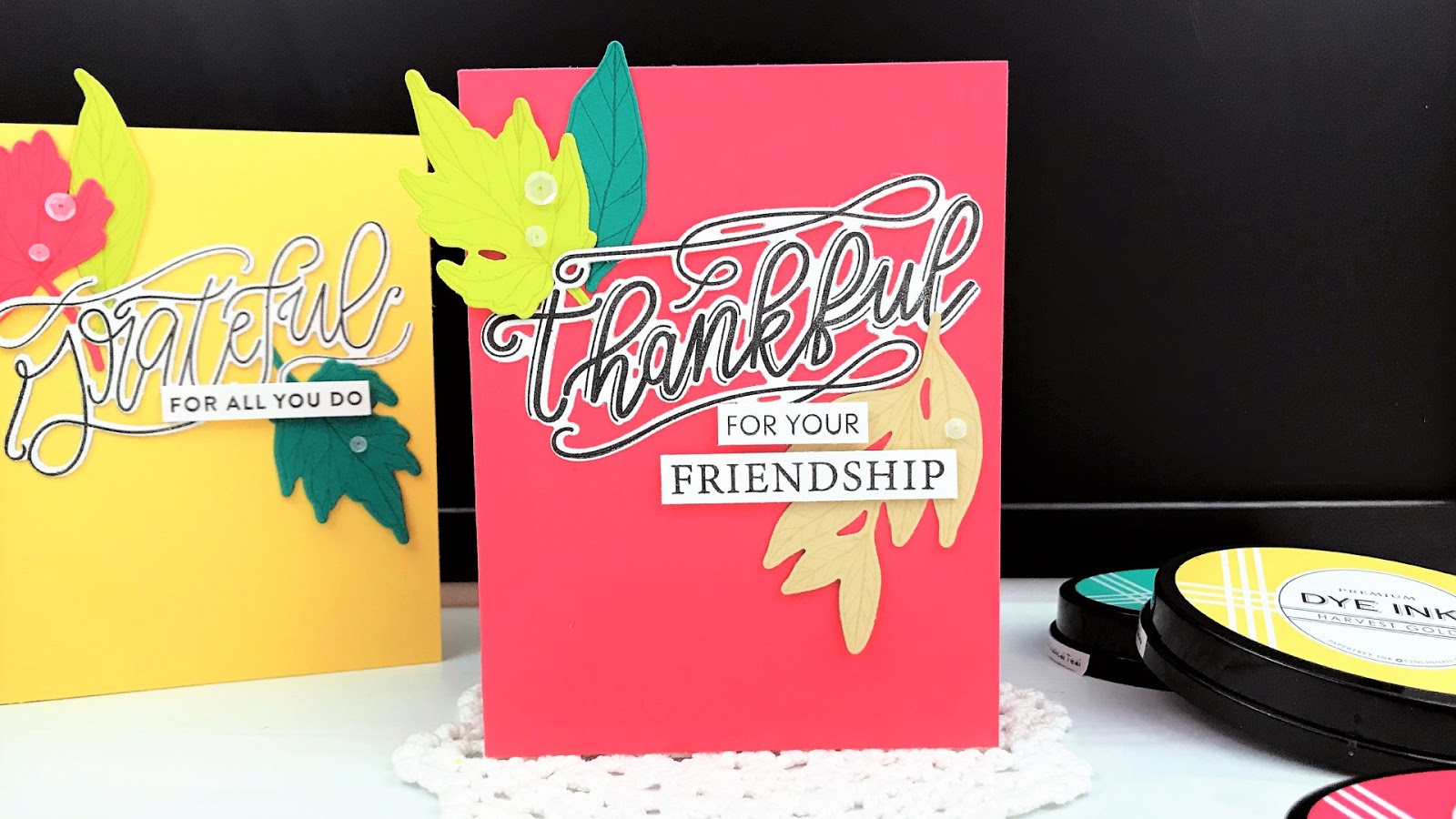 Just Dandy Studio: Design Team Tips - Grateful Card Set