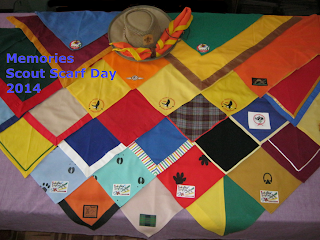 Harmelia Gardens Air Scout Group: Scout Scarf Day