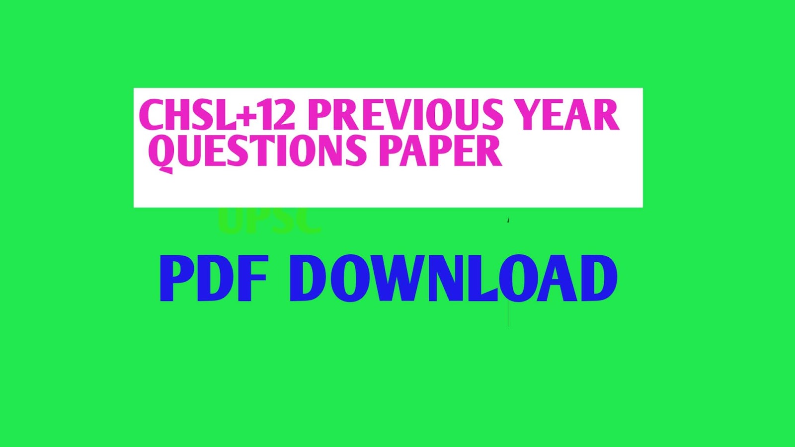 SSC CHSL PREVIOUS YEAR QUESTIONS PAPER PDF DOWNLOAD ssc-chsl-previous-year-questions-paper-pdf-download