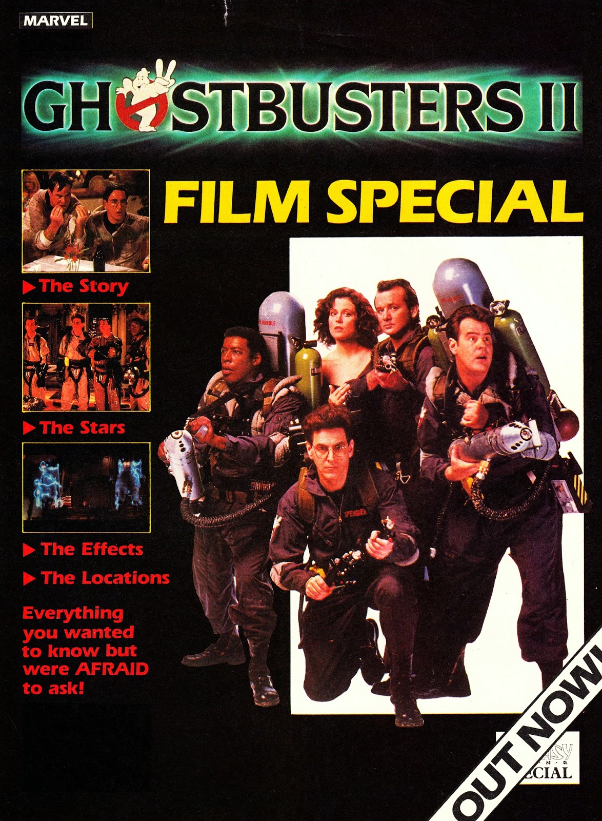 STARLOGGED - GEEK MEDIA AGAIN: 1990: GHOSTBUSTERS II MOVIE MAGAZINE ...