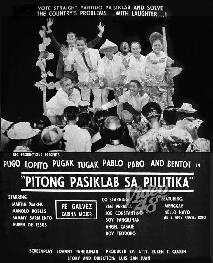 Video 48: THE SIXTIES # 438: PUGO, LOPITO, PUGAK, TUGAK, PABLO VIRTUOSO ...