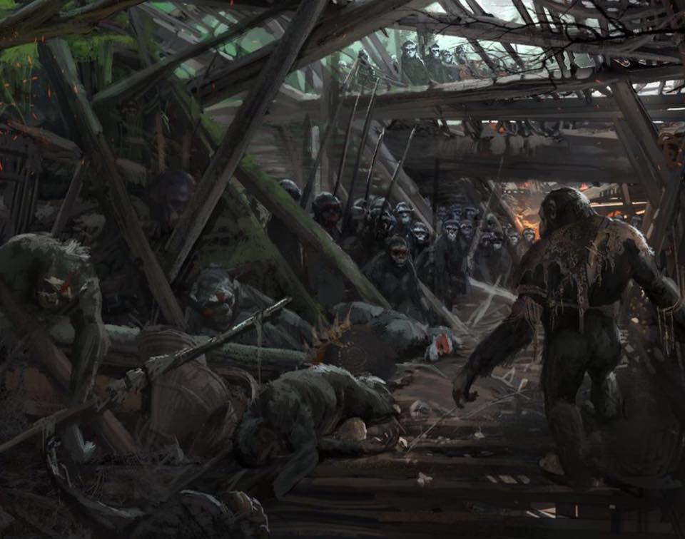 Archives Of The Apes: War For The Planet Of The Apes (2017) Concept Art