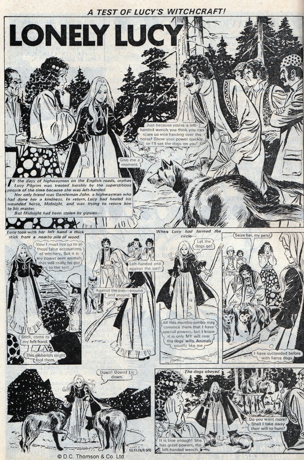 BLIMEY! The Blog of British Comics: A look back at SPELLBOUND (1976)