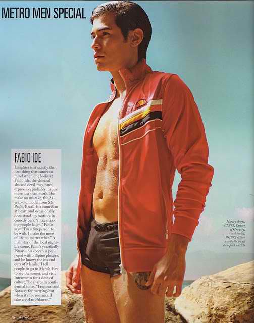 Hunks in Pictures: Brapanese Hottie Fabio Ide