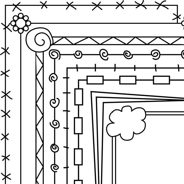 Simple Borders