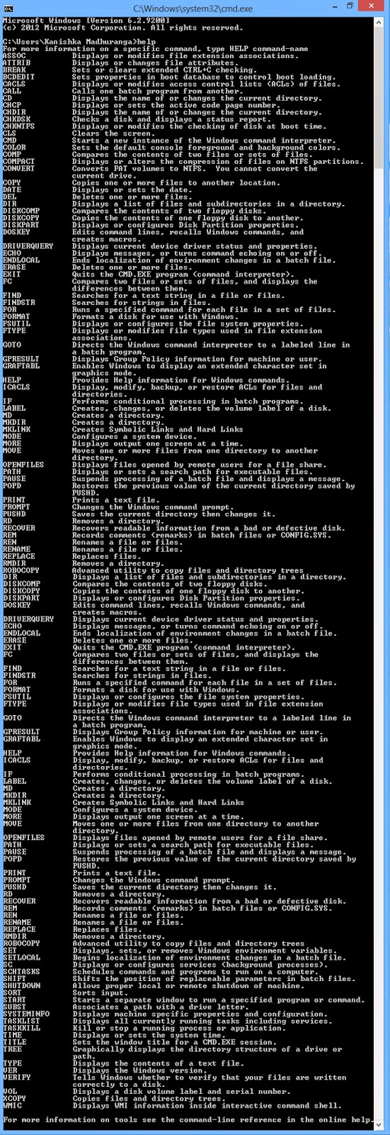 InfiniteWisdomSpot: All CMD Codes
