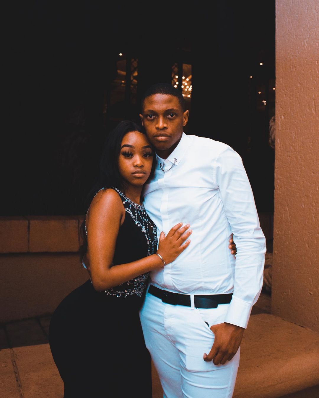 Photo of Andiswa Selepe and her boyfriend, DJ Melzi Tumelo Mphai