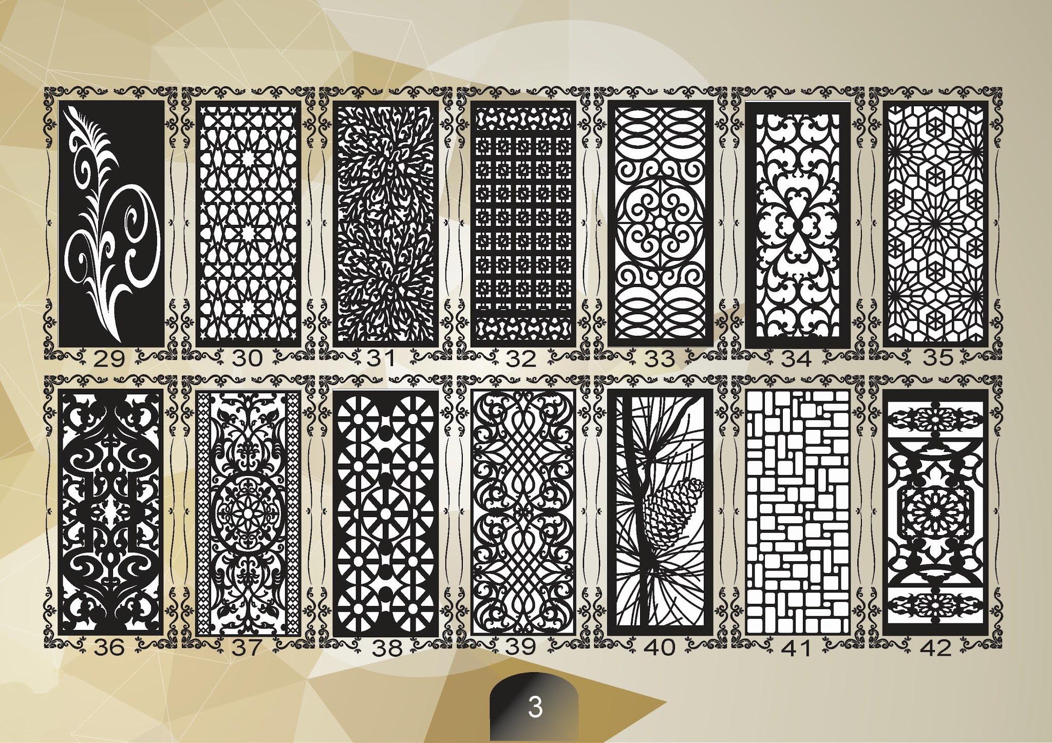 DOWNLOAD DXF FILE & KATALOG MOTIF CUTTING CNC LASER ROUTER 2021 - JASA ...