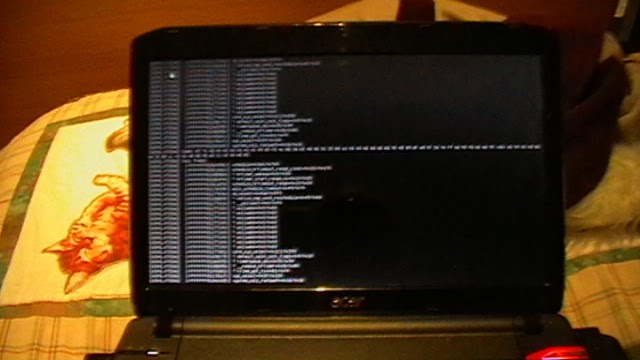 The Residential Autist: managed to make linux do a BSoD [black screen ...