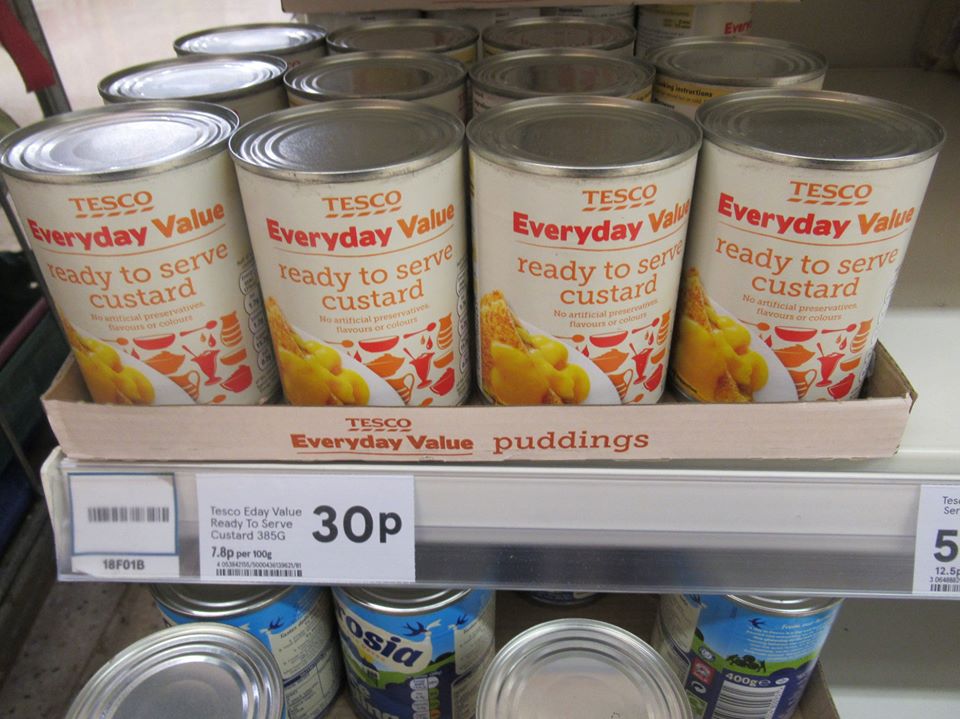 Martin Brookes Oakham: Tesco Everyday Value Discontinued Brand some old ...