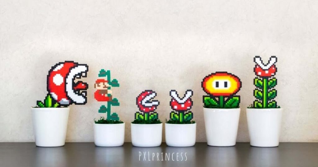 PIXEL PLANTS DE SUPER MARIO, LA ALTERNATIVA FRIKI A TU MINI CÁCTUS